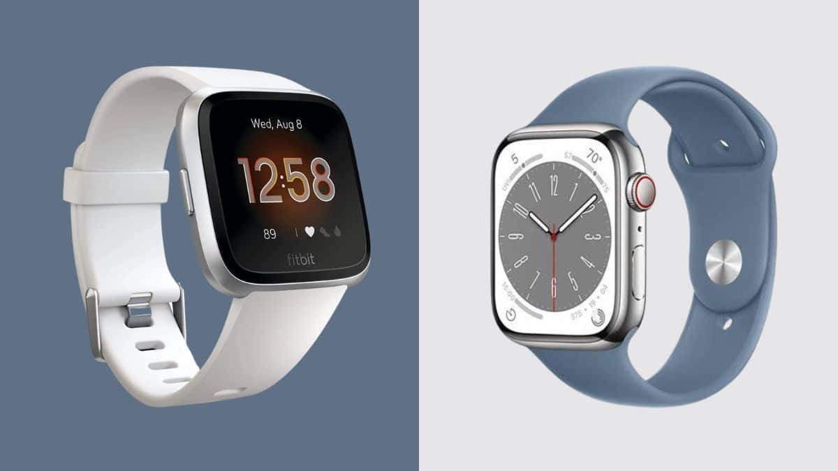 Top of the Range - Compare Fitbit Versa 4 v.s. Apple Watch 8 ...